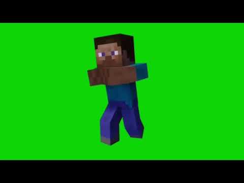 Minecraft Steve hitting the Default Dance - YouTube