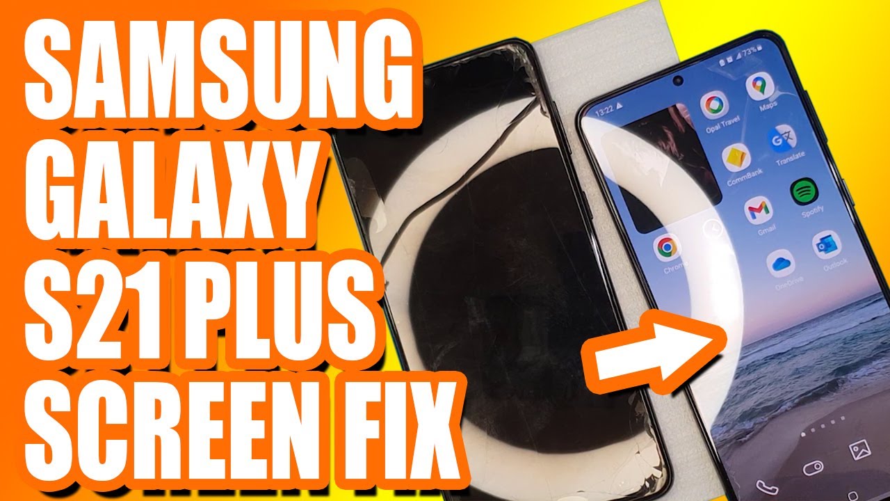 NOTHING TO SEE HERE! Samsung Galaxy S21 Plus Screen Replacement ...