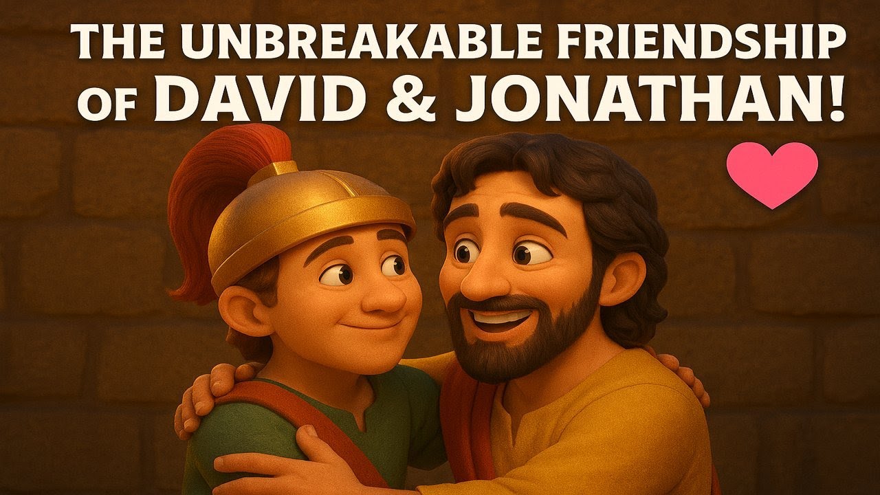 The Unbreakable Friendship of David & Jonathan! 💖 A Bible Story for ...