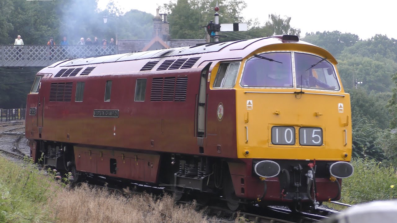Class 52 Westerns - D1015 Western Champion - Severn Valley Railway ...