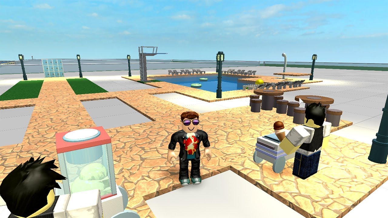 ROBLOX: COMEÇANDO A CONSTRUIR UM PARQUE AQUÁTICO! (Pool Tycoon 4) - YouTube