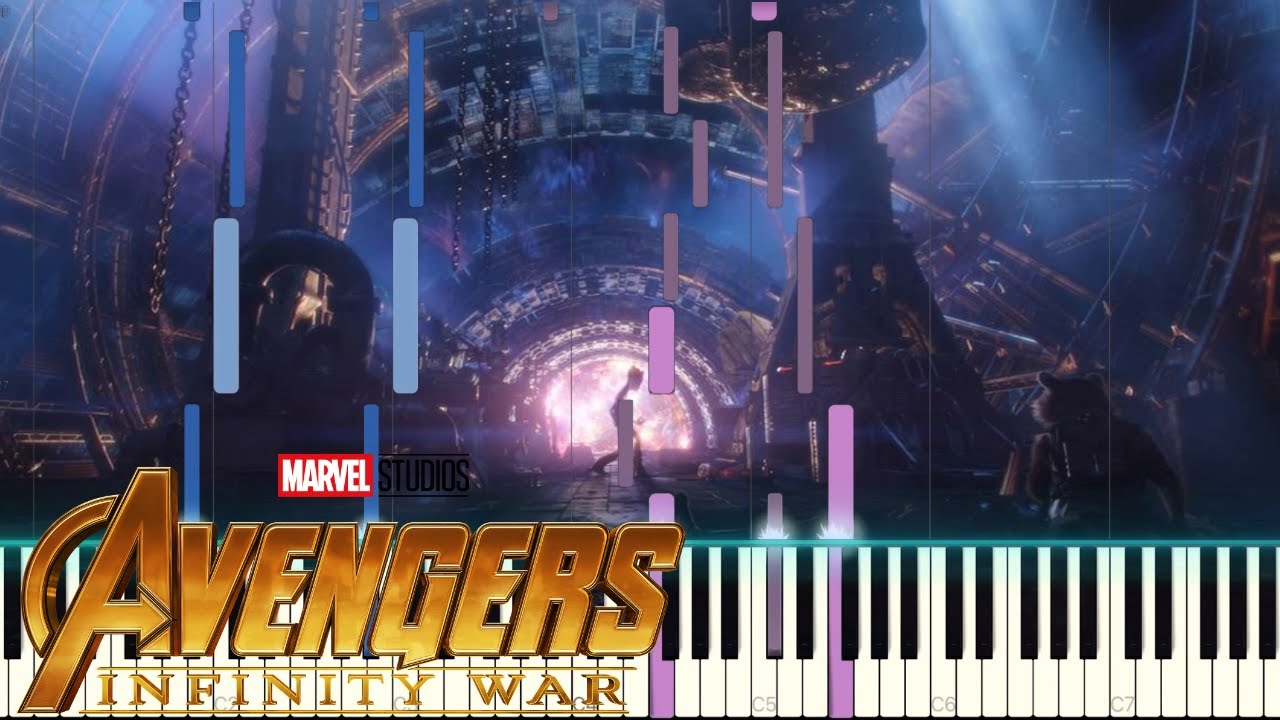 Avengers: Infinity War - "Forge"OST - (Synthesia Piano Tutorial) - YouTube