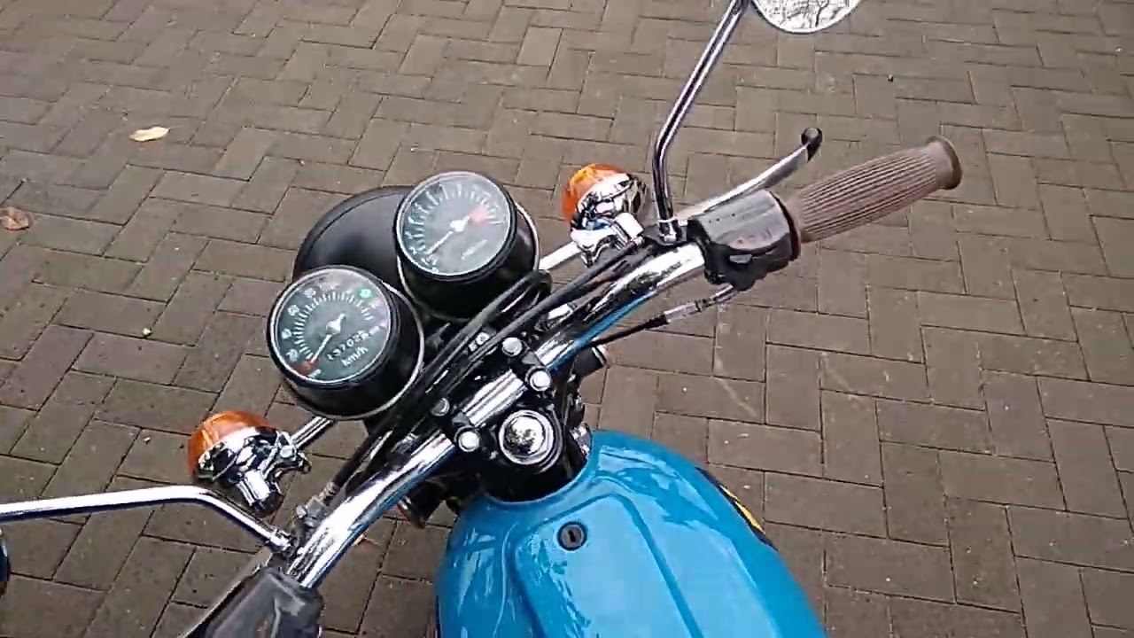 HOnda CB 125 J Custom - YouTube