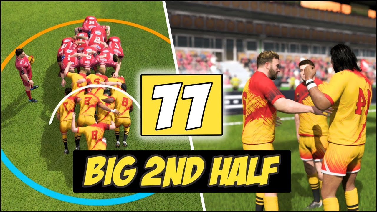 THE BIGGEST SECOND HALF in Rugby 20 Ultimate Team (Rugby 20 My Squad ...