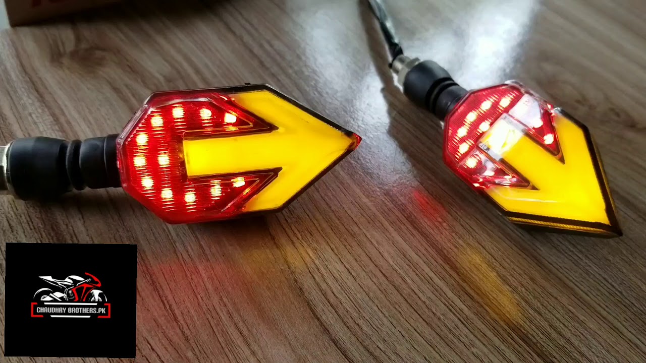 🔖ARROW RUNNING STYLE LED INDICATORS - YouTube
