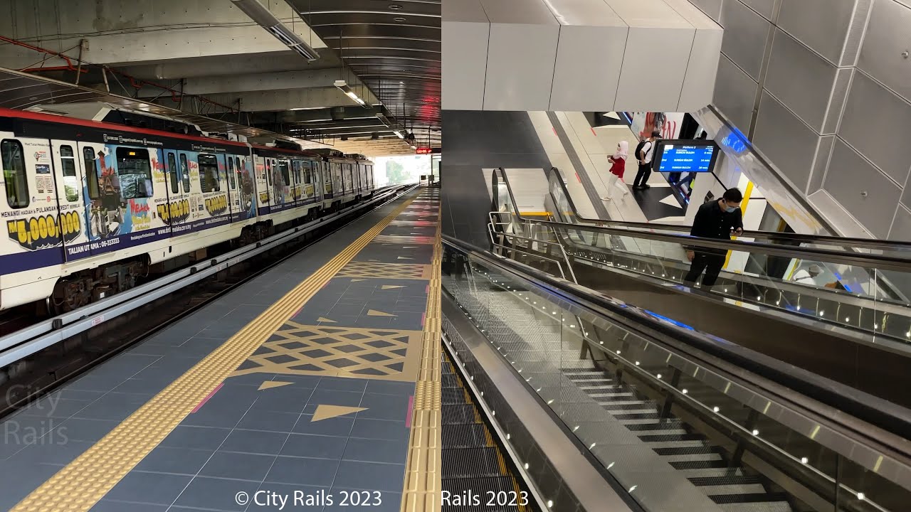 LRT Plaza Rakyat ️ To ️ MRT Merdeka [ Interchange guide ] - YouTube