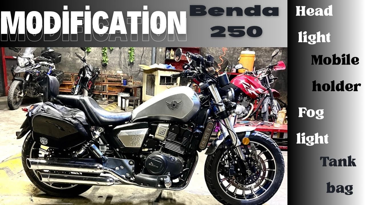 BENDA 250CC MODDED | SICK Mods & Accessories!" - YouTube