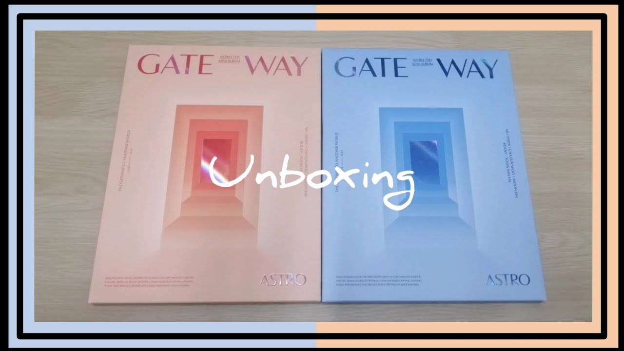 UNBOXING Astro Gateway Album - YouTube