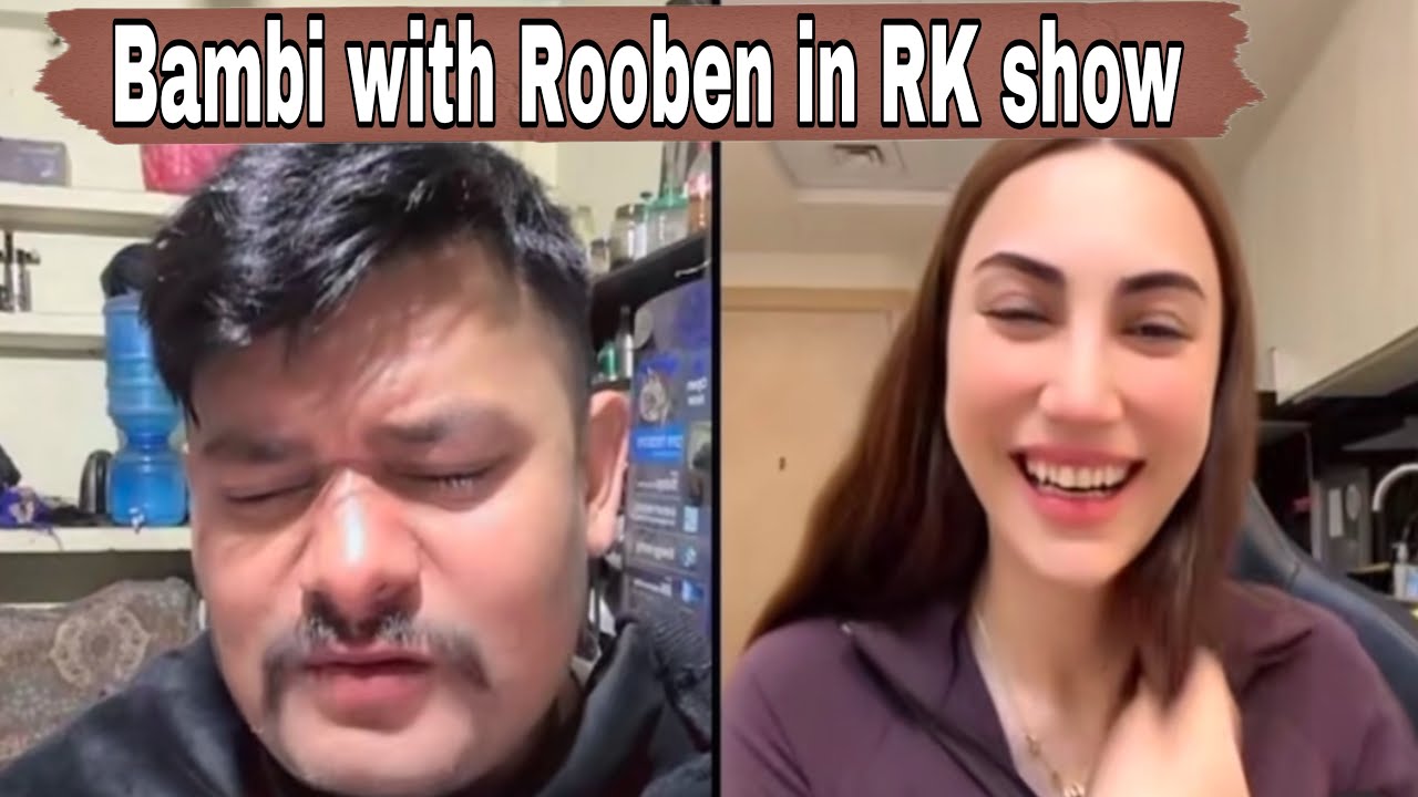 Most comedian Rooben with Bambi 😱? - YouTube