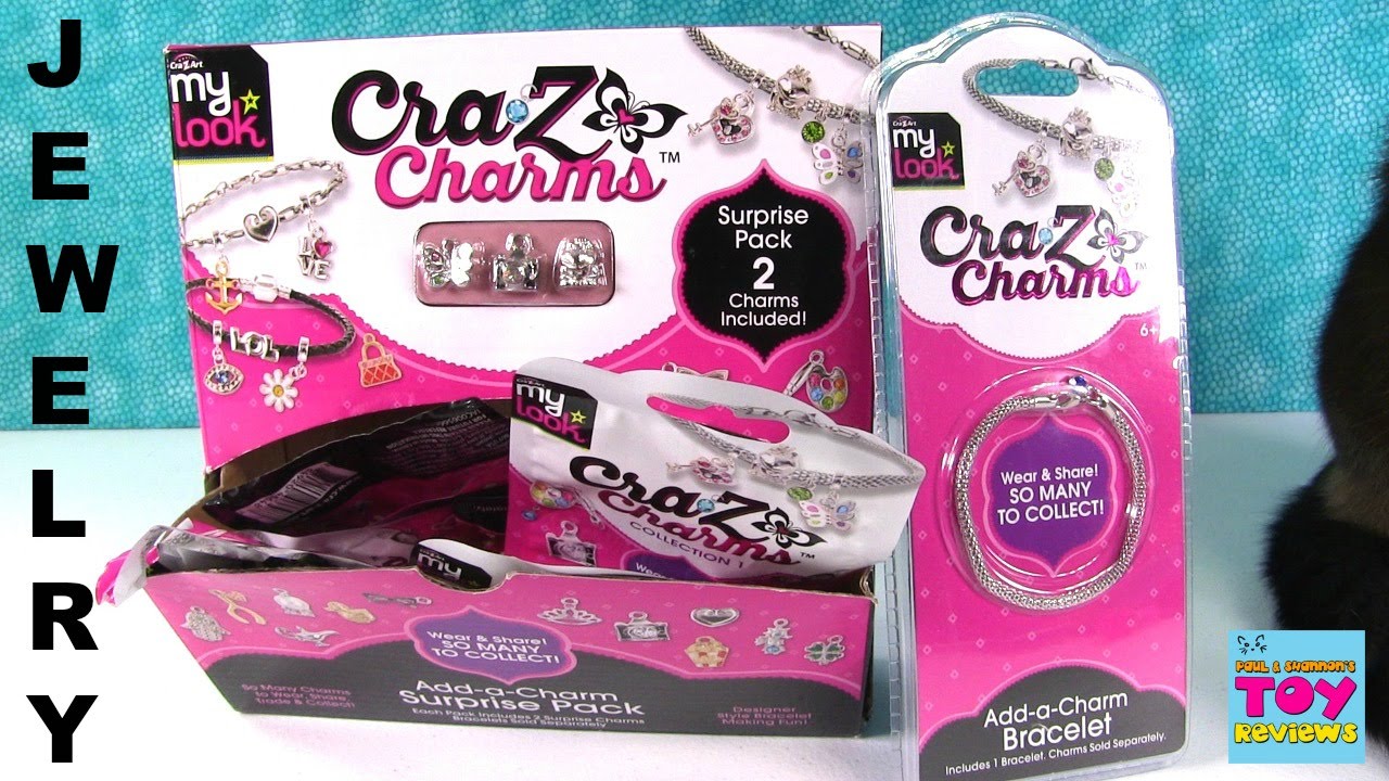 Cra Z Charms Collection 1 Charm Blind Bags Opening CraZArt ...