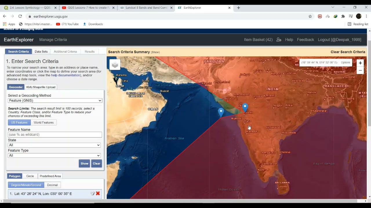 True color & False color composit using Landsat 8 Data and QGIS // By ...