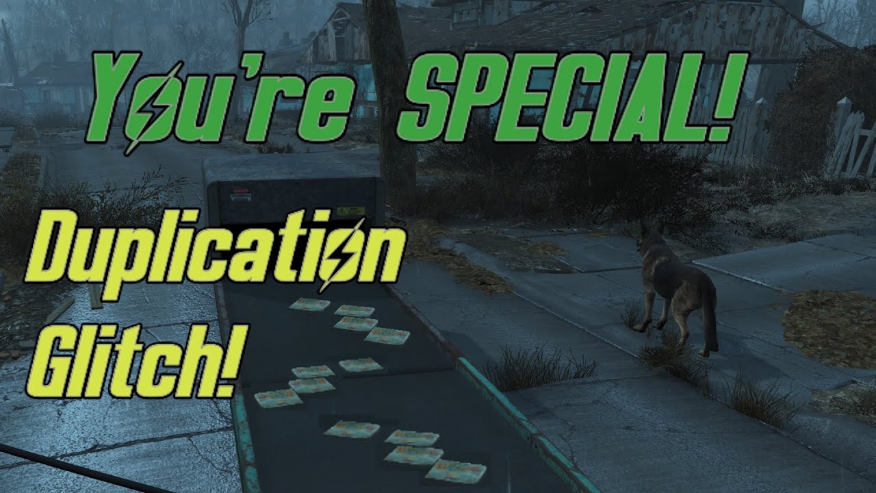 I Finally Did The You're Special Book Duplication Glitch In Fallout 4 ...