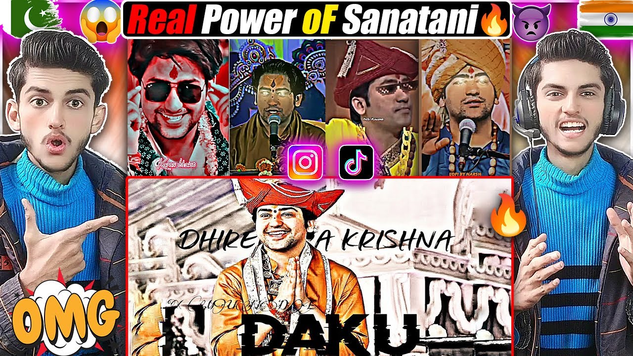 POWER OF🔥SANATNI BABA BAGHESHWAR DHAM SARKAR ATTITUDE EDITZ😈|PAKISTANI ...