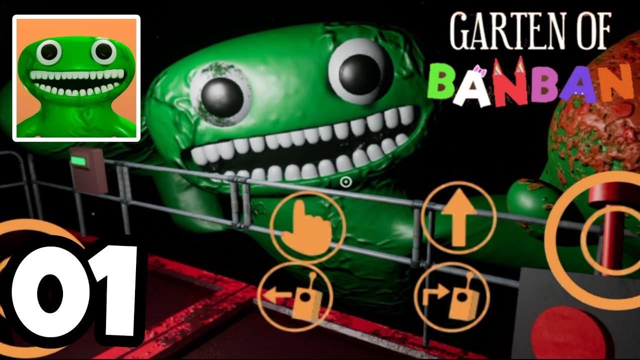 Garten Of Banban Mobile Chapter 1 Full Gameplay (Android) - YouTube
