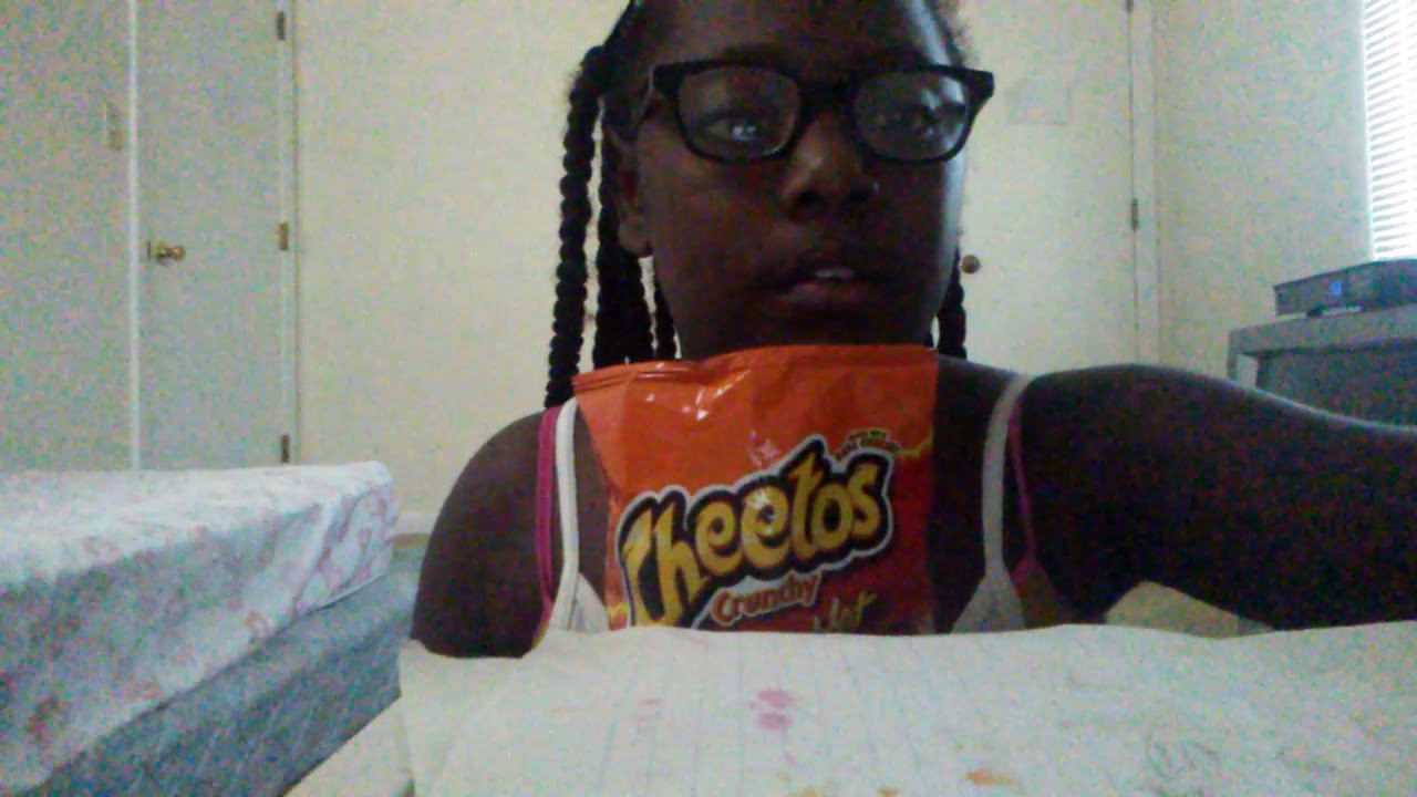 When you eat hot Cheetos in class - YouTube
