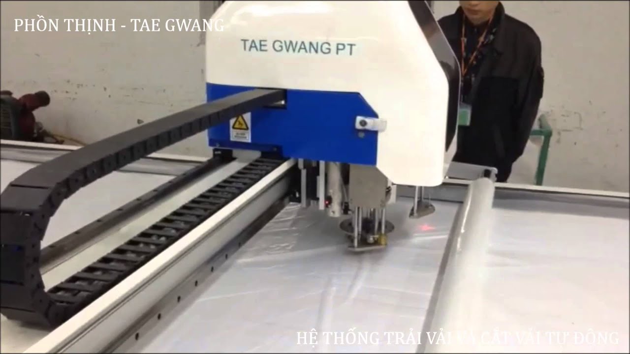 PHON THINH - TAE GWANG: TAE GWANG P T ( 전자동재단시스템 ) 봉제 자동화 시스템사업부 - YouTube