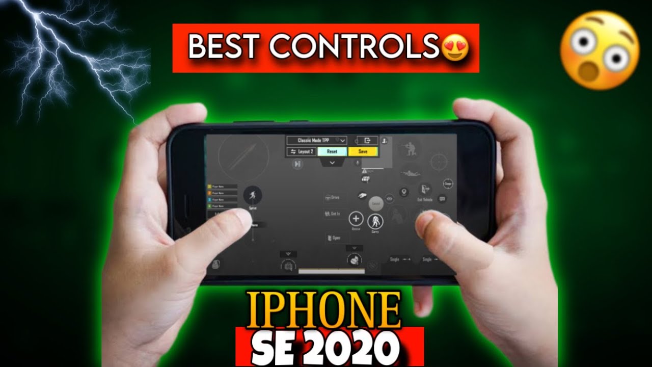 iPhone SE 2020 Best PUBG Controls in 2023 | PUBG MOBILE - YouTube