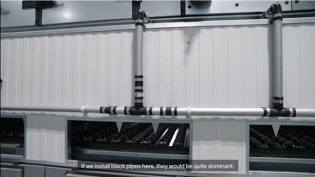 Geberit FlowFit and Mapress pipe for reliable and aesthetic machinery ...