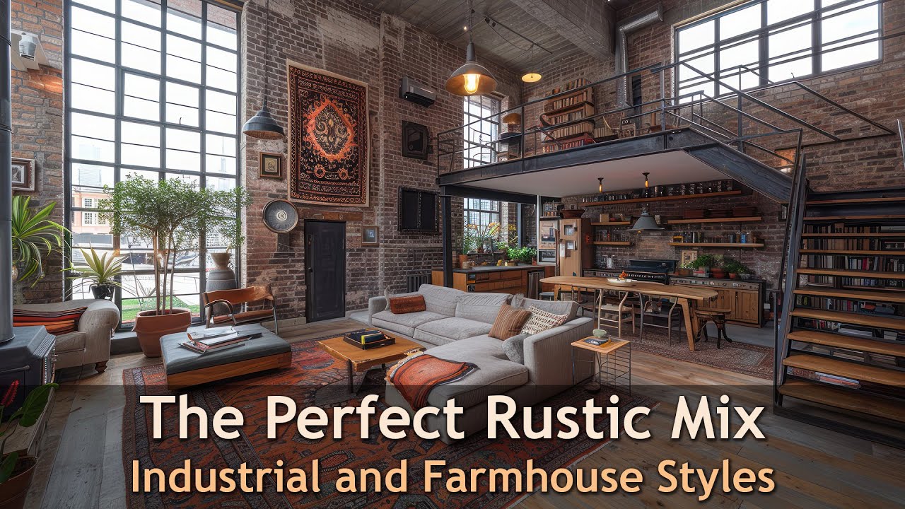 Transforming an Industrial Loft with Farmhouse Touches: Modern Rustic ...