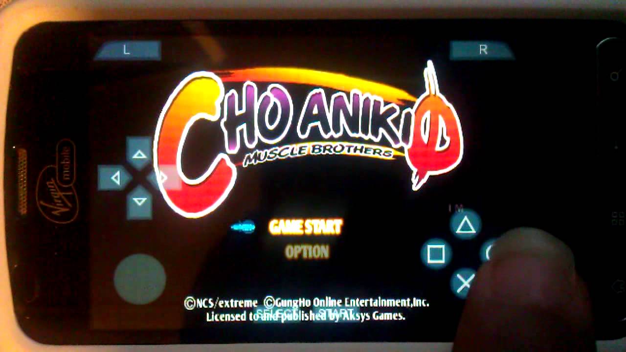[Menu][Android][ARMV6] PPSSPP v0.6.1 - Cho Aniki Zero - YouTube