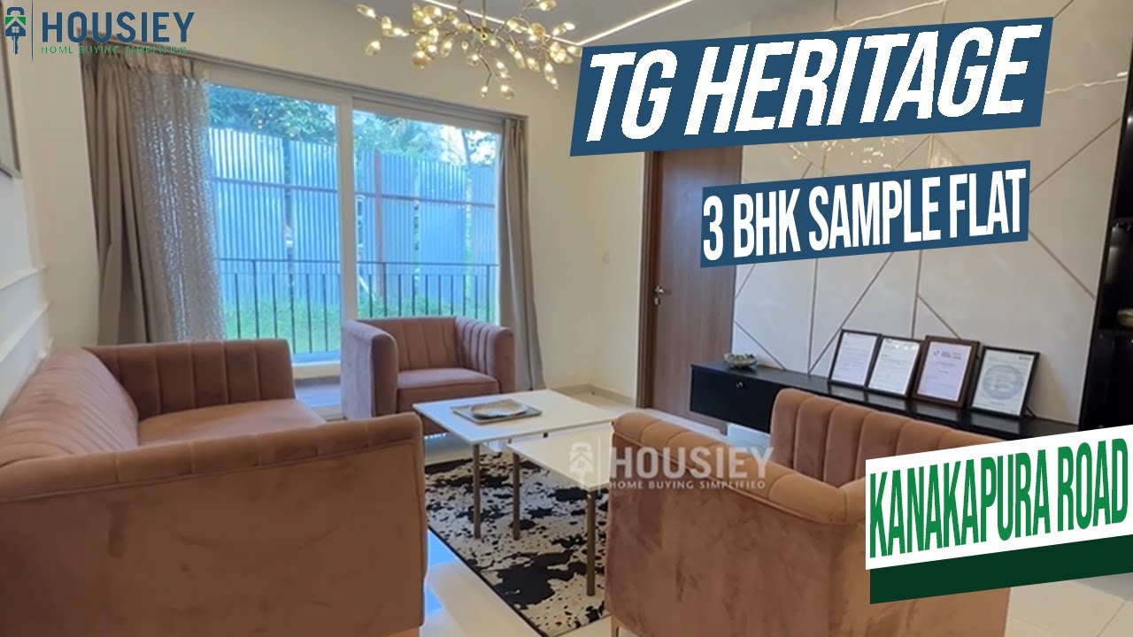 TG Heritage Bangalore | 3 BHK Sample Flat Tour | TG Developers ...