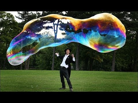 WORLDS BEST BUBBLE SOAP - YouTube