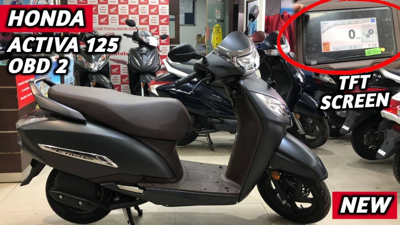 2025 New Honda Activa 125 OBD 2 Detailed Review | Price, Features and ...