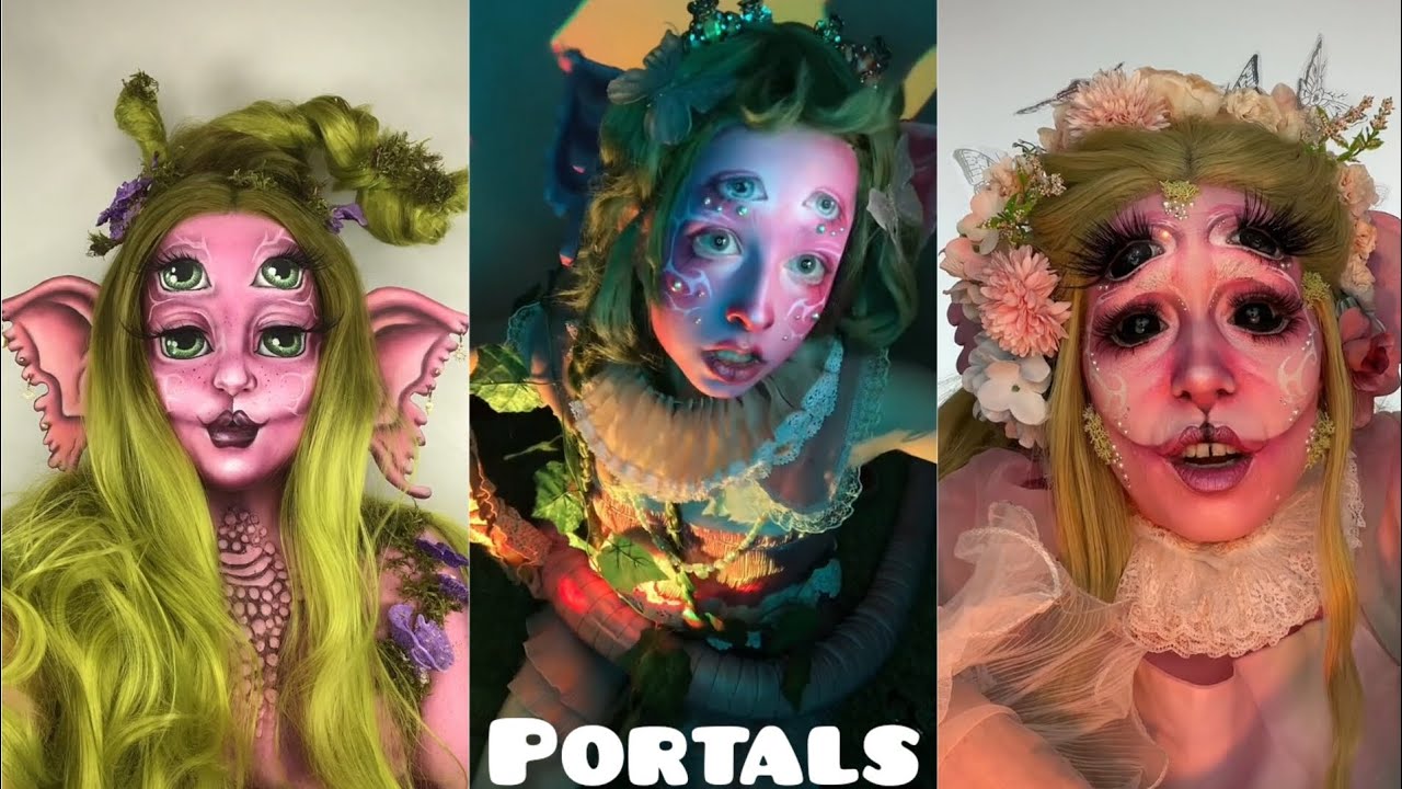 Portals Melanie Martinez Makeup Transformation Best Tiktok Compilation ...