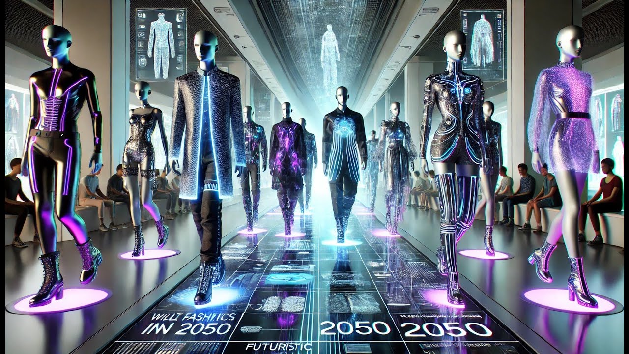 What Will Fashion Look Like in 2050? Futuristic Trends Explored! - YouTube
