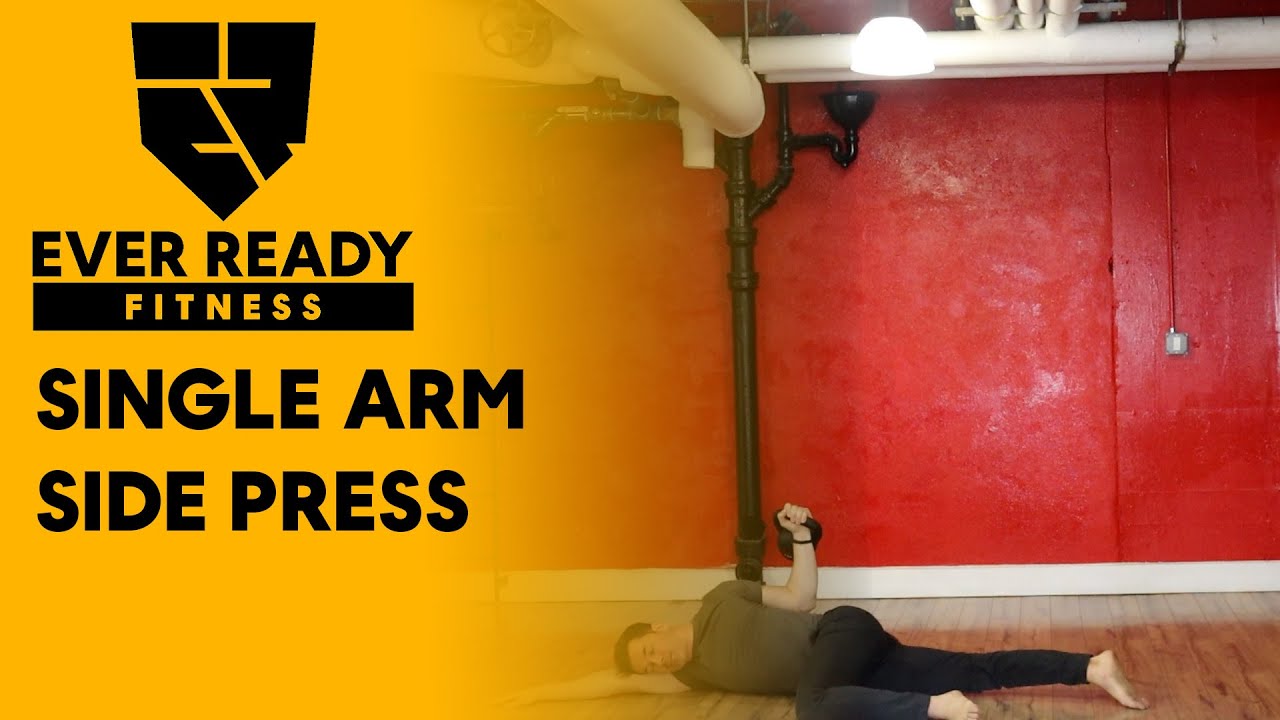 SINGLE ARM SIDE PRESS - YouTube