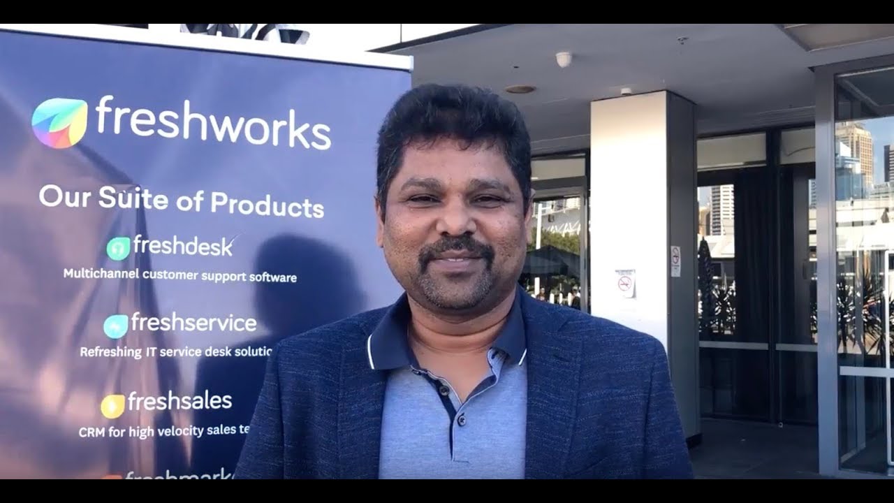 Interview: Girish Mathrubootham, CEO, Freshworks at Refresh: CX - YouTube