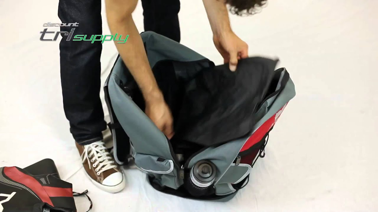 TYR Ultra Transition Back Pack - YouTube