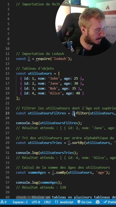 Lodash En Javascript Freelance Fyp Webdeveloper Code Developper Tuto Codinglife Coding