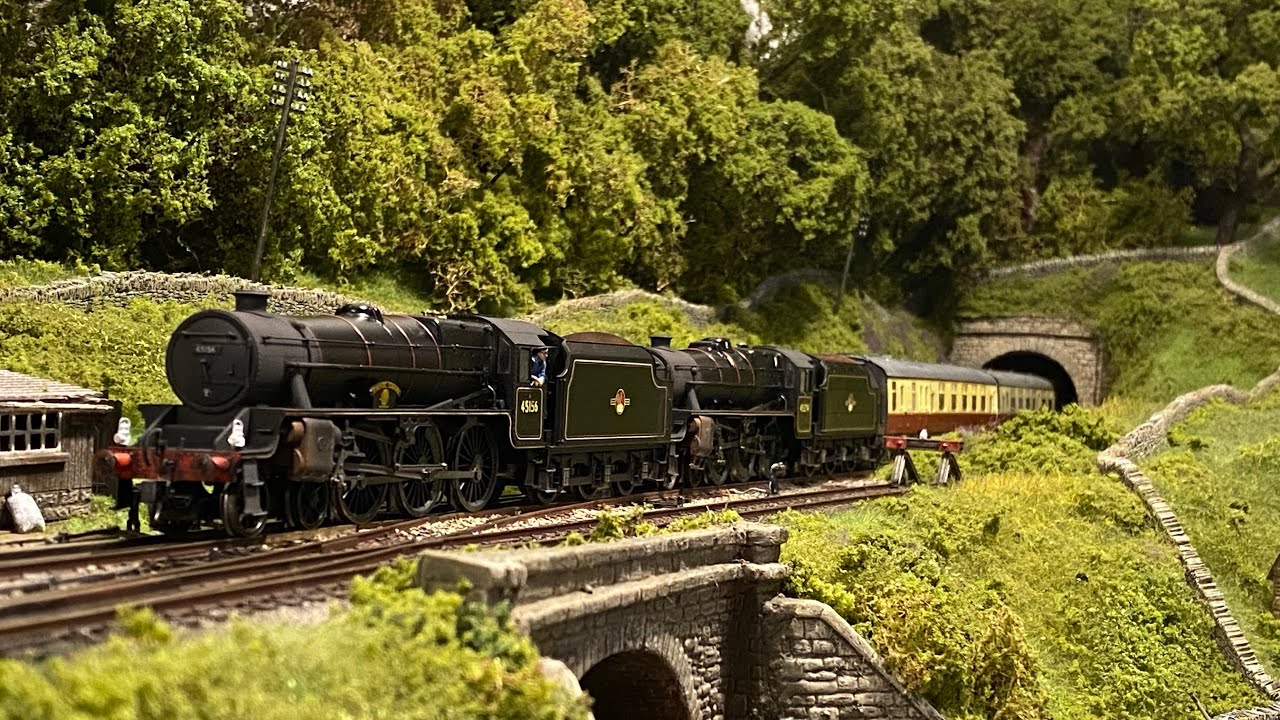 Northern Steam - The Yorkshire Dales Model Railway - YouTube