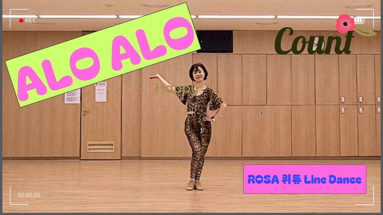 ALO ALO Line Dance | Improver | Step with Count - YouTube