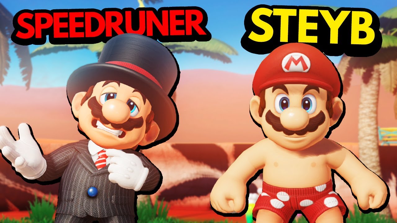 Jugué Contra un Speedruner al Super Mario Odyssey - YouTube