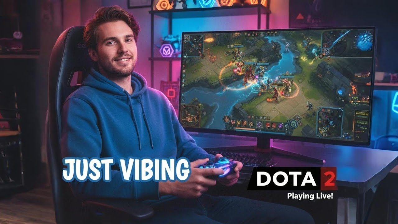 Just Vibing and Playing Dota 2☣️️️ Watch Live🔴 Live #dota2 #dota2live ...
