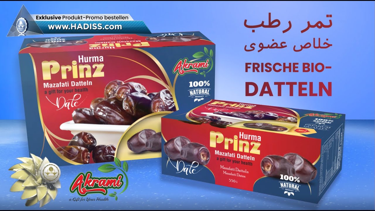 Prinz Datteln / Hurma . Beste Qualität . Premium Datteln . Mazafati ...