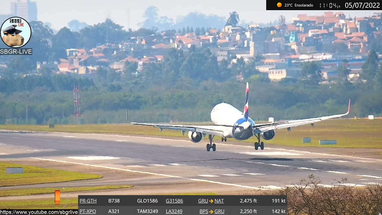 SBGR LIVE 4K - Transmitida 05072022(dia) o link da live atual está na ...