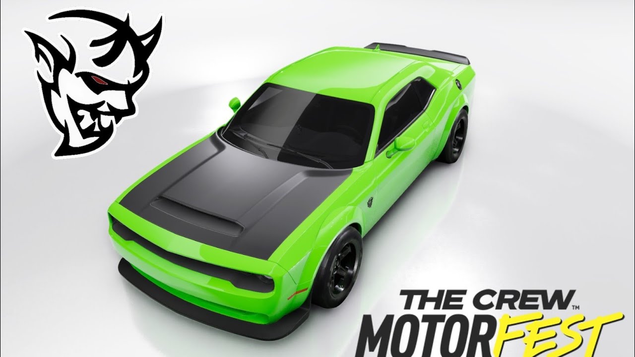 DODGE DEMON 170 Customization and Review (THE CREW MOTORFEST) - YouTube