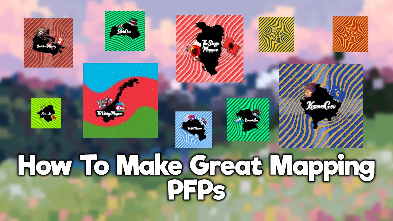 How To Make Great Mapping PFPs! | Requested by @CargitonGeo ...