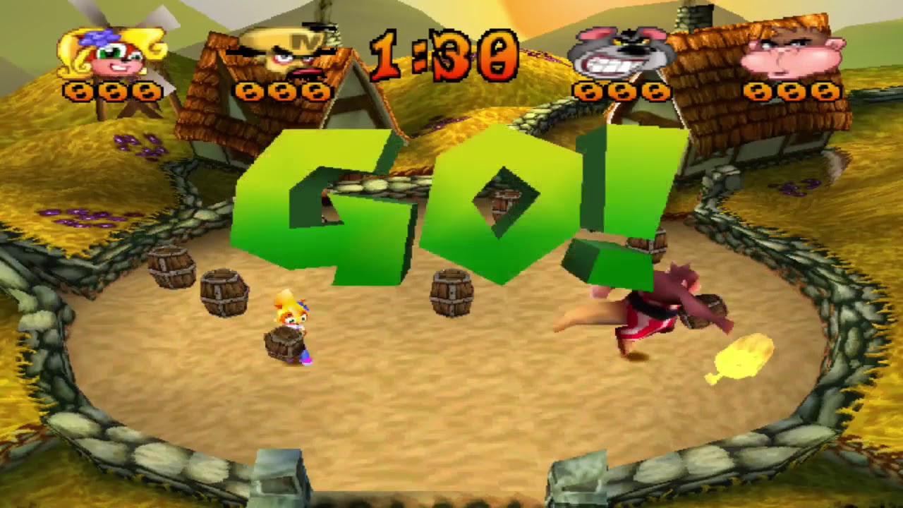 Crash Bash PS1 Coco Bandicoot playthrough part 32 - YouTube