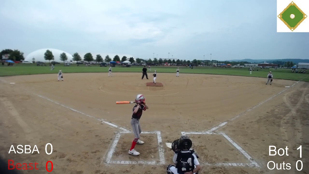 2020 Beast Black 9U vs All Star Baseball Academy Downington 06272020 ...