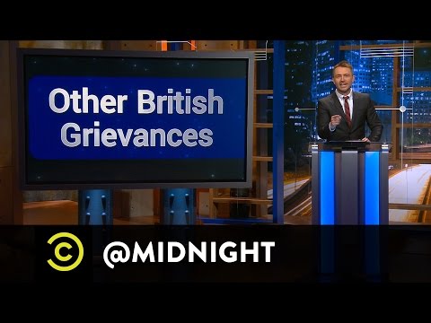 Other British Grievances - Ed Sheeran's British? - @midnight with Chris Hardwick