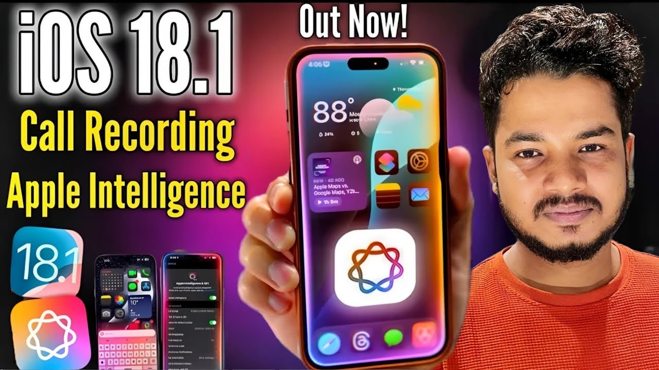 iOS 18.1 | Released | What's New? Apple Intelligence & Call Recording ...