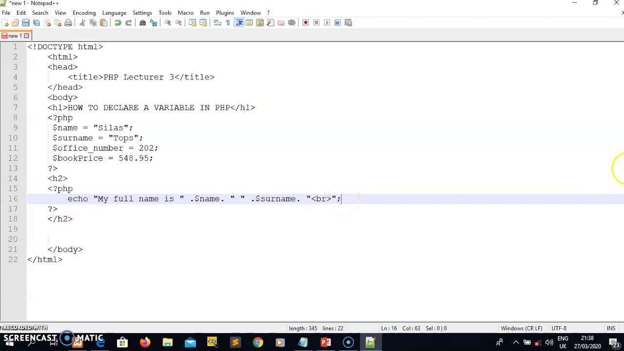 Solved How To Display A Php Variable Into Html 9to5Answer Solved How To Display A Php Variable Into Html 9to5Answer