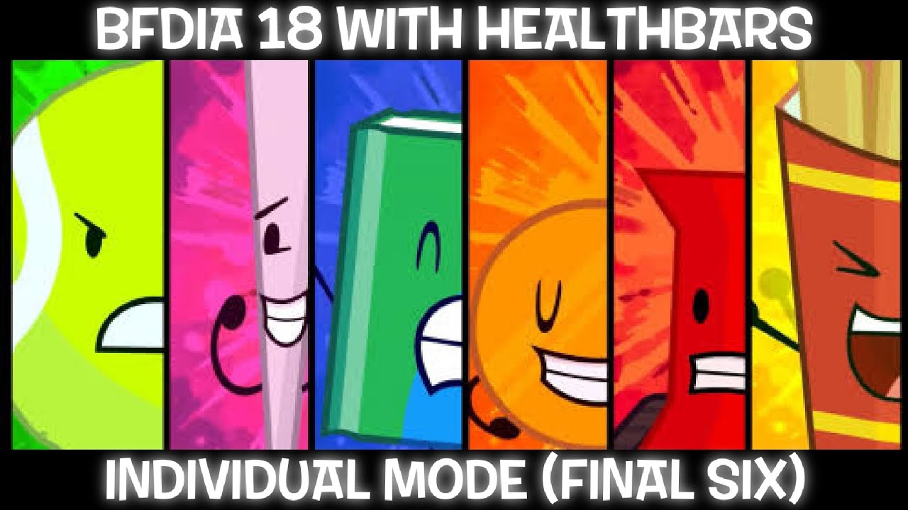 BFDIA 18 || Final Battle with Healthbars | MaxiFun Animates - YouTube