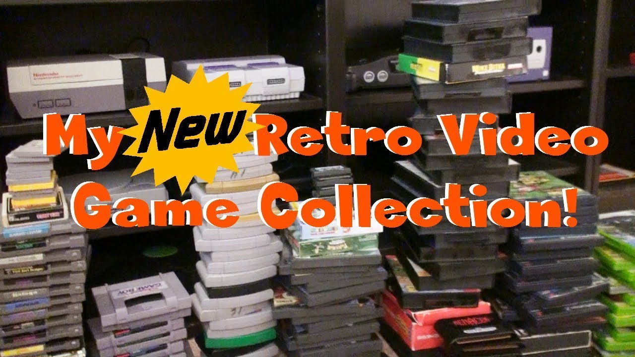 MY RETRO GAME COLLECTION! - YouTube