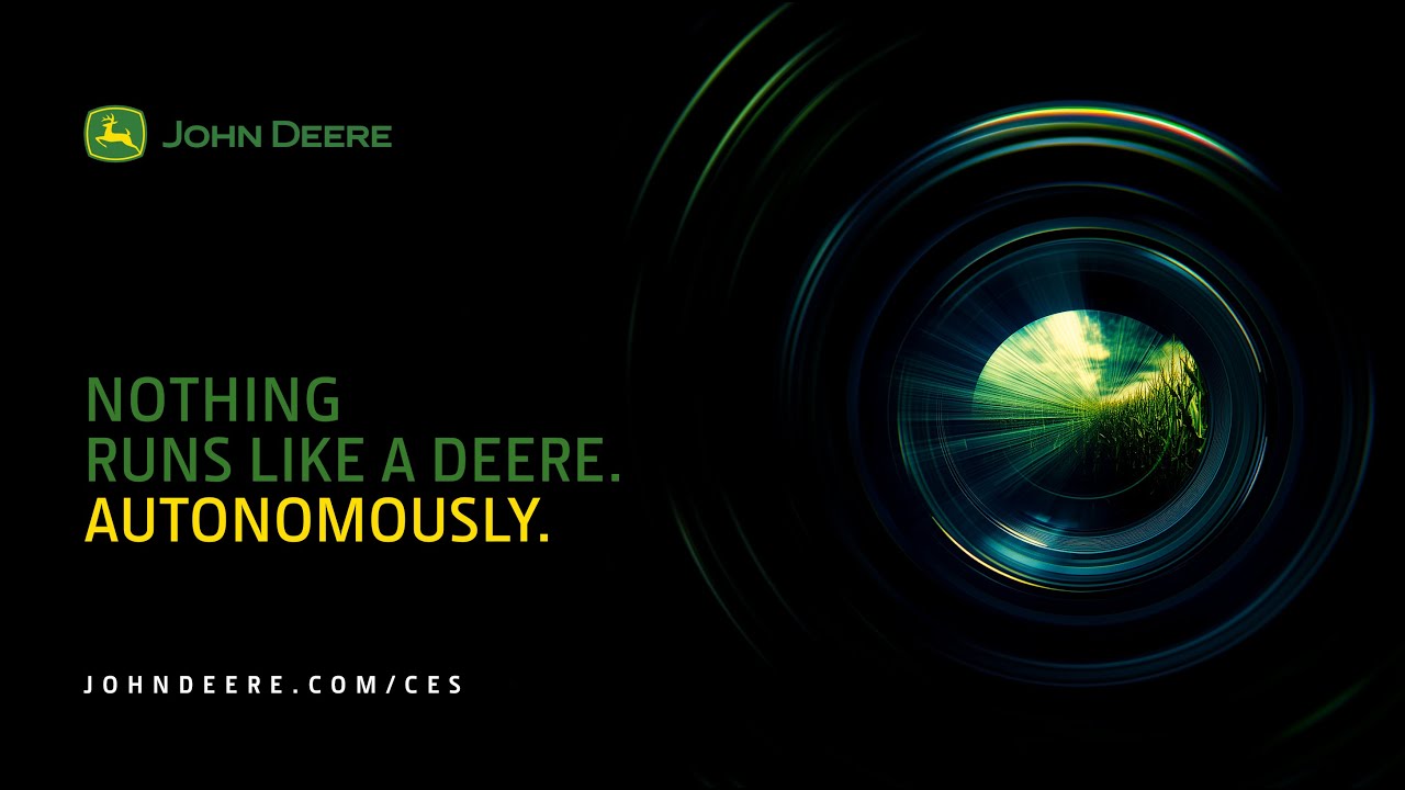 Nothing Runs Like a Deere. Autonomously. | John Deere CES 2025 Press Conference - YouTube
