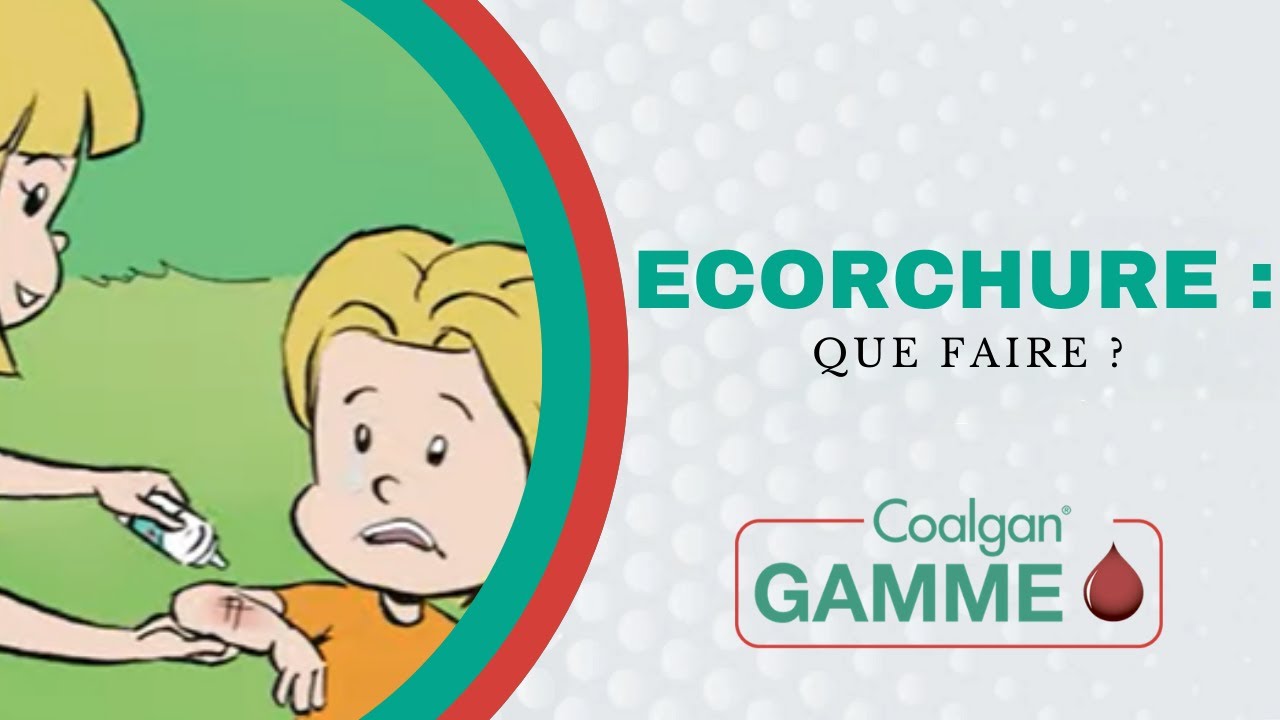 Comment soigner une écorchure, une égratignure en particulier chez les ...